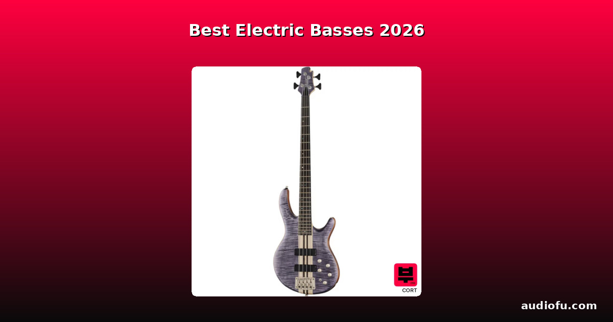 Best Electric Basses 2026 - Expert Reviews & Buying Guides | Audiofu