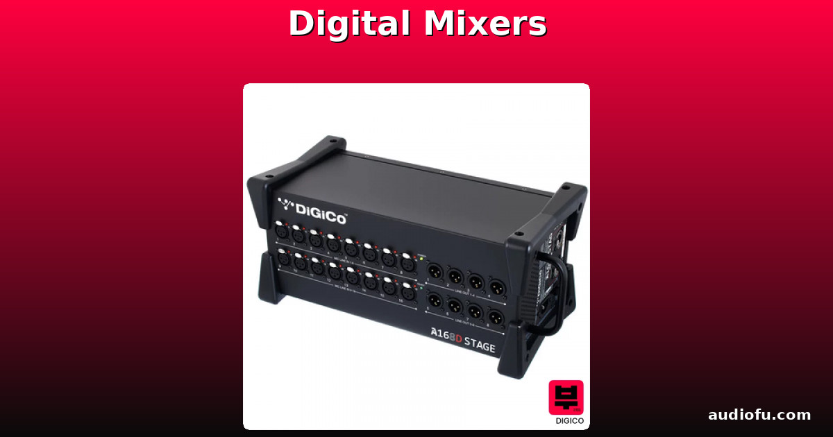 Digital Mixers - Browse 146 Musical Instruments | Audiofu