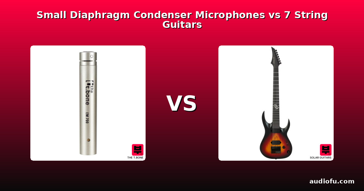 Small Diaphragm Condenser Microphones vs 7 String Guitars Comparison ...