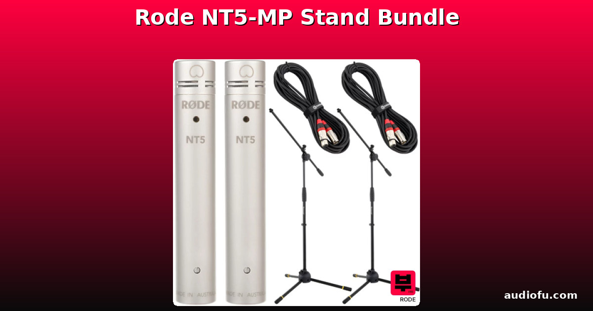 Rode NT5-MP Stand Bundle | Small Diaphragm Condenser Microphones ...