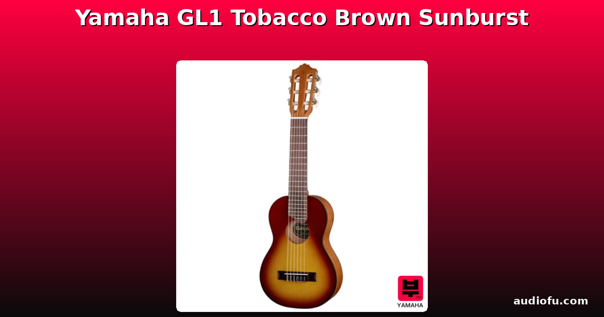 Yamaha GL1 Tobacco Brown Sunburst | 1/8 Size Classical Guitars ...