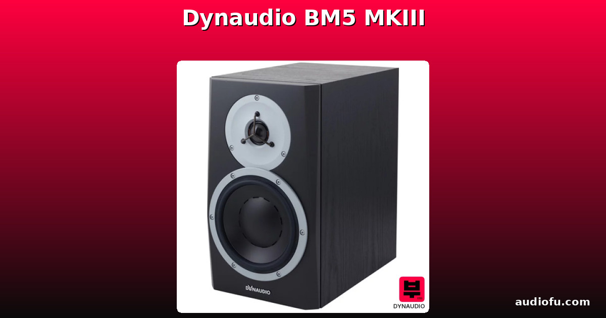 Dynaudio BM5 MKIII | Active Nearfield Monitors - Reviews & Buy 2026