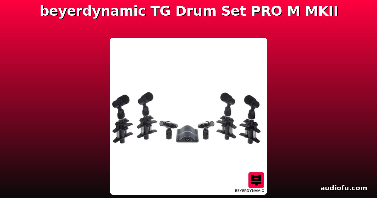 beyerdynamic TG Drum Set PRO M MKII | Microphone Bundles - Reviews ...