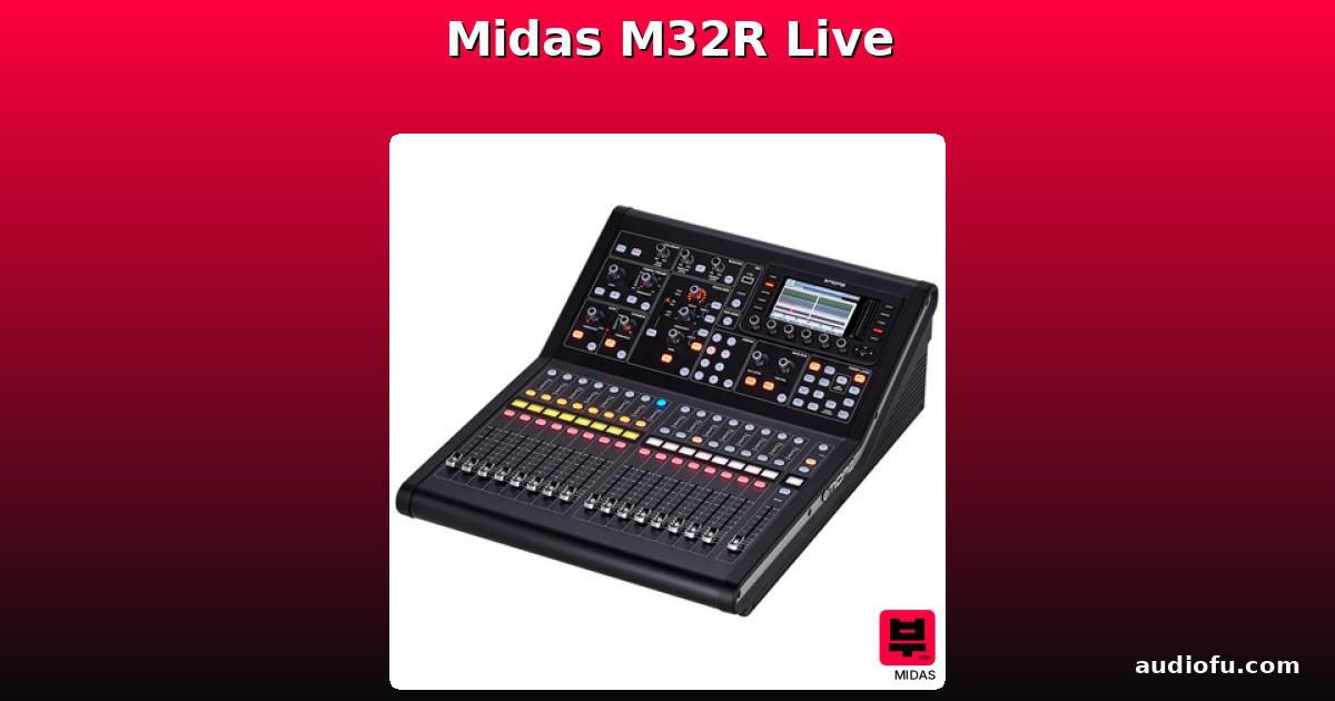 Midas M32R Live | Digital Mixers - Reviews & Buy 2026