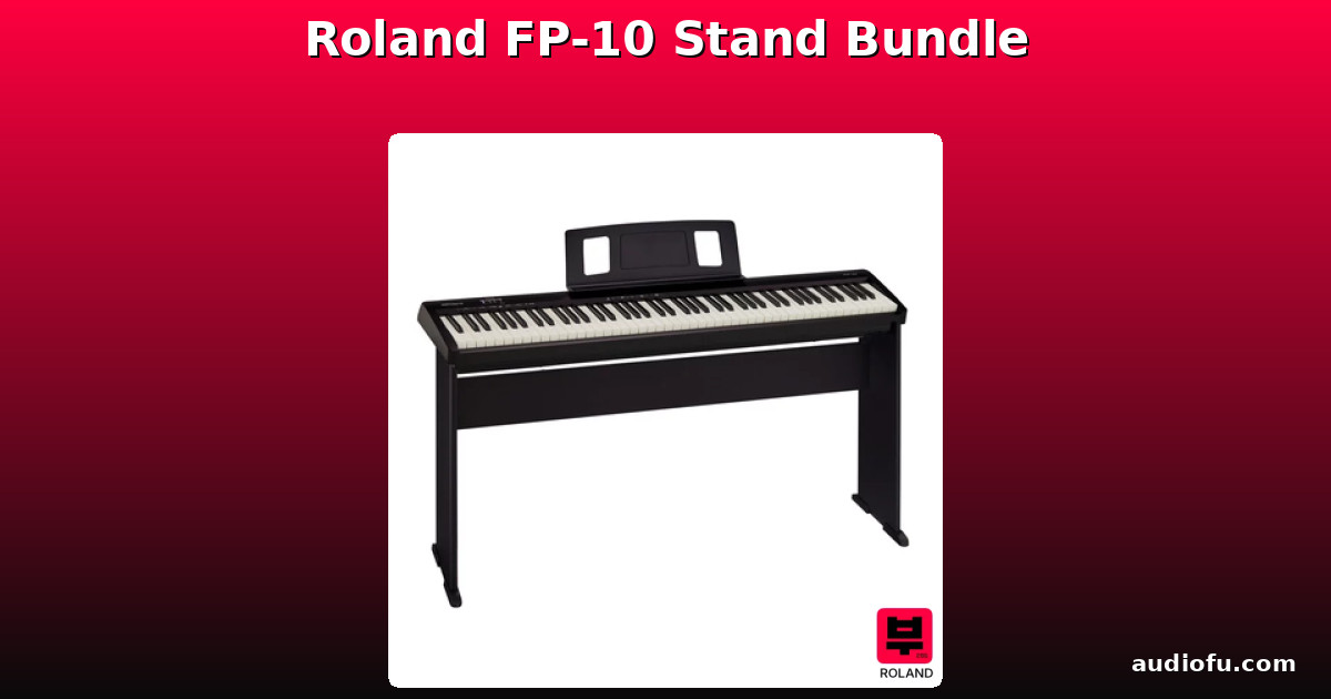 Roland FP-10 Stand Bundle | Stage Pianos - Reviews & Buy 2026