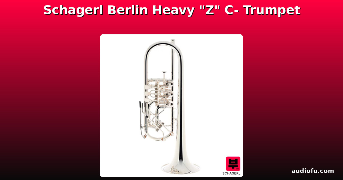 Schagerl Berlin Heavy "Z" C- Trumpet | Rotary Valve C Trumpets ...