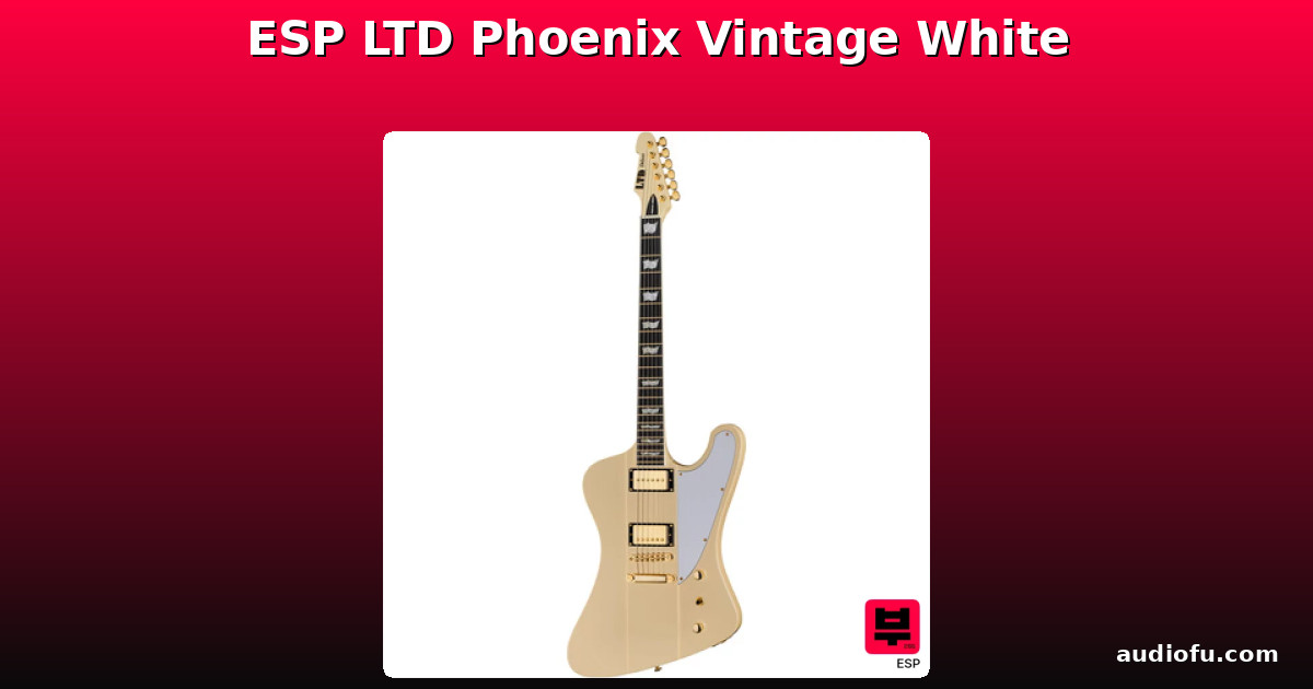 ESP LTD Phoenix Vintage White | Alternative Design Guitars - Reviews ...