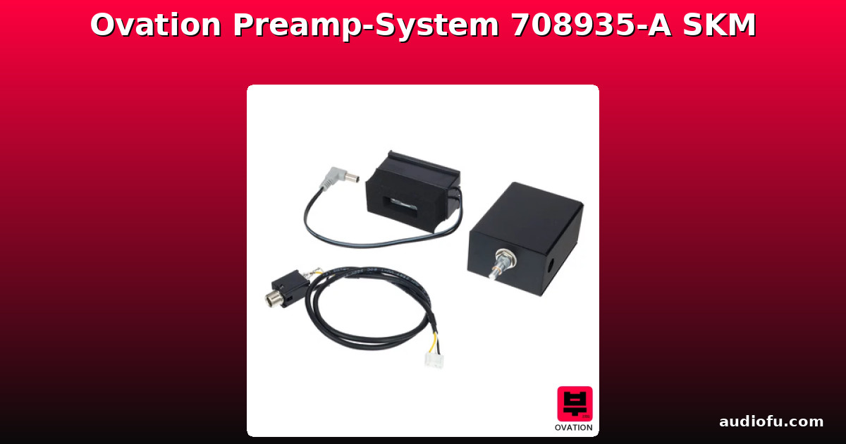 Ovation Preamp-System 708935-A SKM | Preamps for Acoustic Guitars ...
