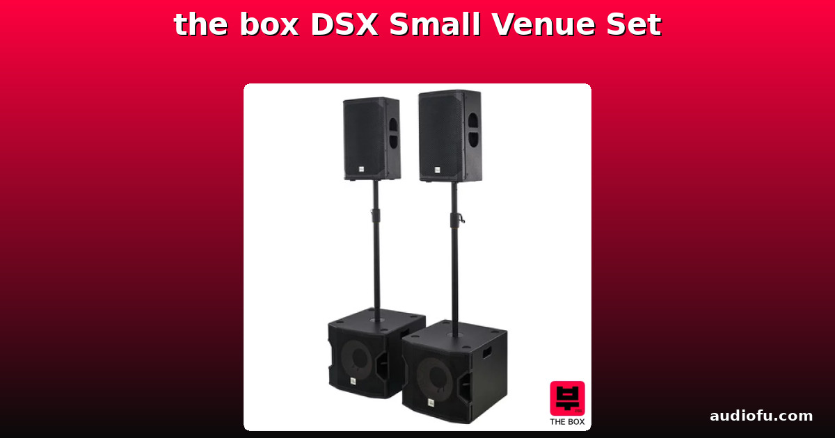 the box DSX Small Venue Set | Band PA Sets - Reviews & Buy 2026
