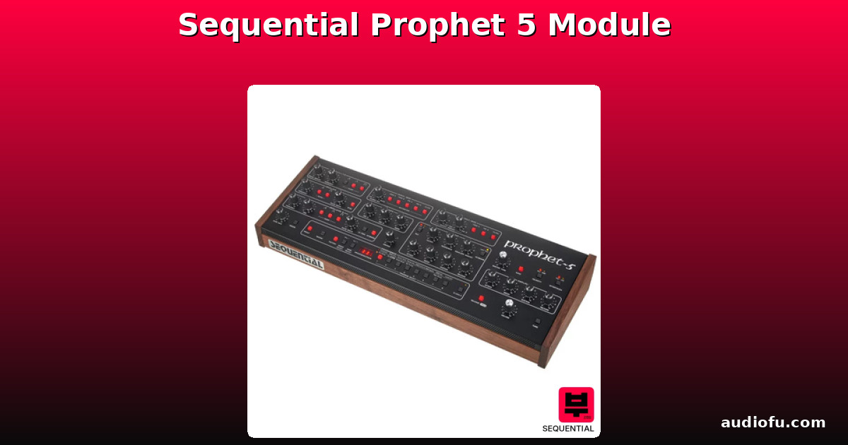Sequential Prophet 5 Module | Sound Modules - Reviews & Buy 2026