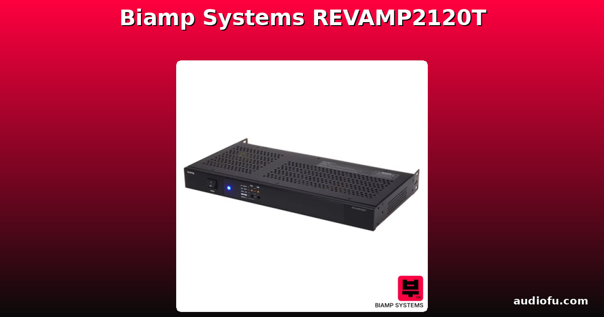 Biamp Systems REVAMP2120T | Installation Amps - Reviews & Buy 2026