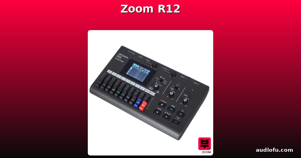 Zoom R12 | Multitrack Compact Studios - Reviews & Buy 2026