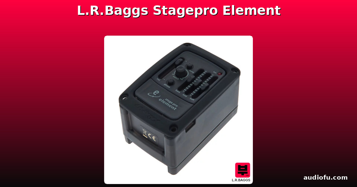 L.R.Baggs Stagepro Element | Preamp / Pickup Complete Sets for Acoustic ...