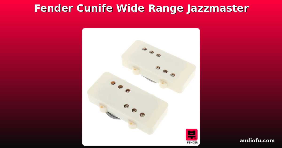 Fender Cunife Wide Range Jazzmaster | Humbucker Pickups - Reviews & Buy ...