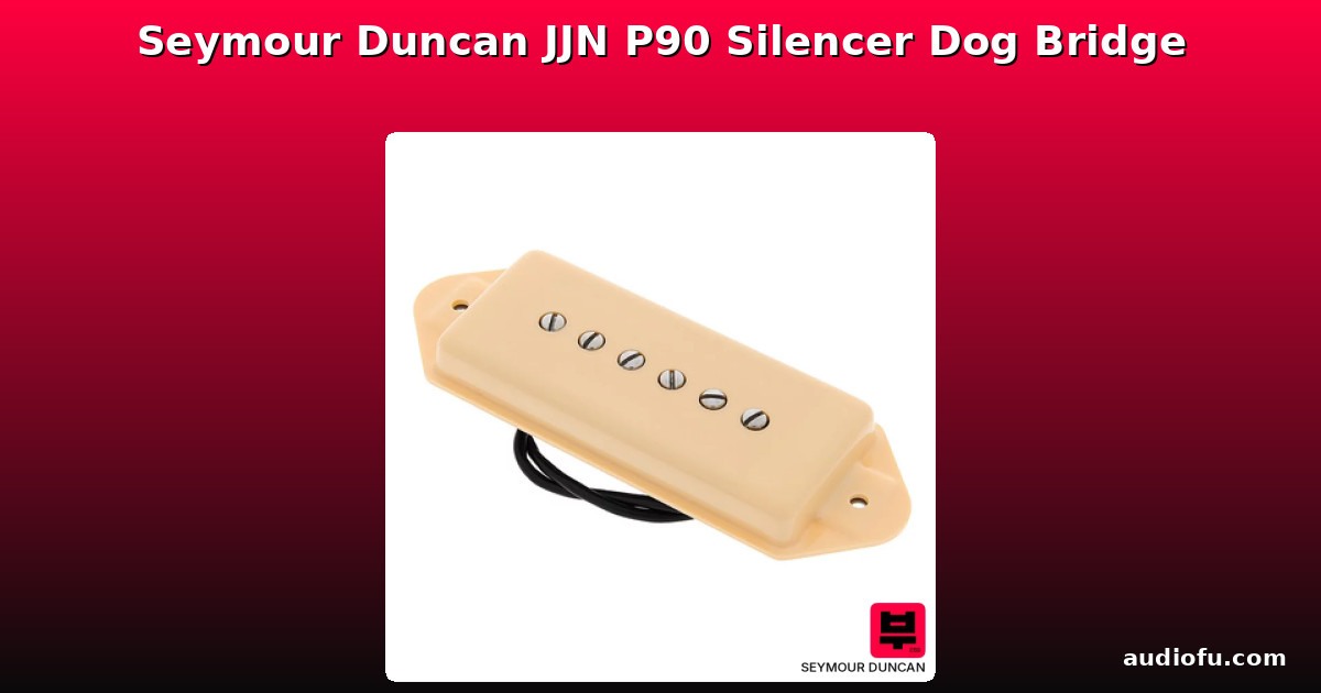 Seymour Duncan JJN P90 Silencer Dog Bridge | P-90 Pickups - Reviews ...