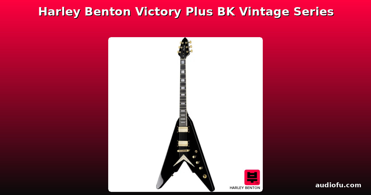 Harley Benton Victory Plus BK Vintage Series | Heavy Guitars - Reviews ...