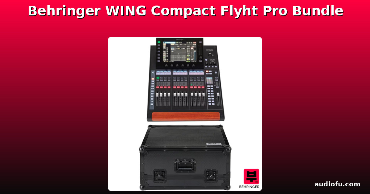 Behringer WING Compact Flyht Pro Bundle | Digital Mixers - Reviews ...
