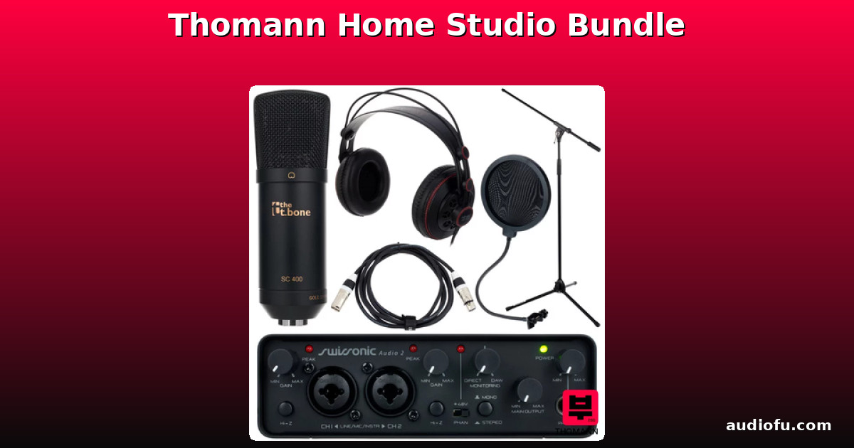 Thomann Home Studio Bundle | Studio Packages - Reviews & Buy 2026