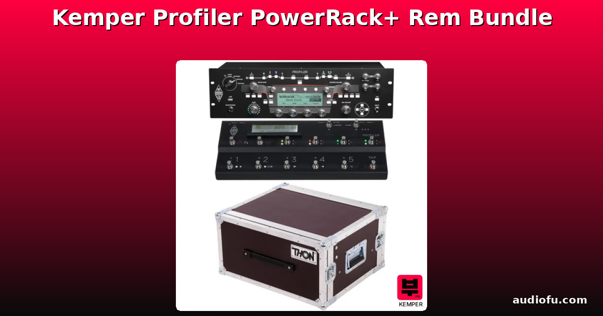 Kemper Profiler PowerRack+ Rem Bundle | Modelling Guitar Heads ...