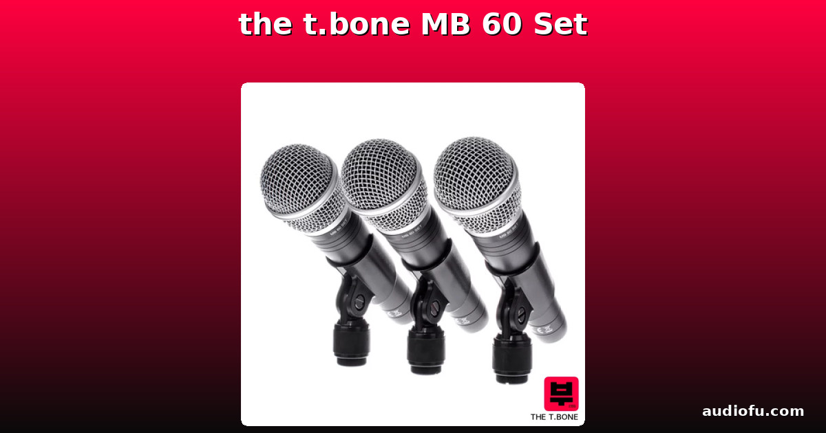 the t.bone MB 60 Set | Microphone Bundles - Reviews & Buy 2026